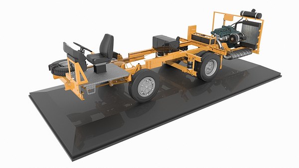 modelo 3d 80 S CHASSIS FOR LATIN AMERICAN BUSES - TurboSquid 2056932