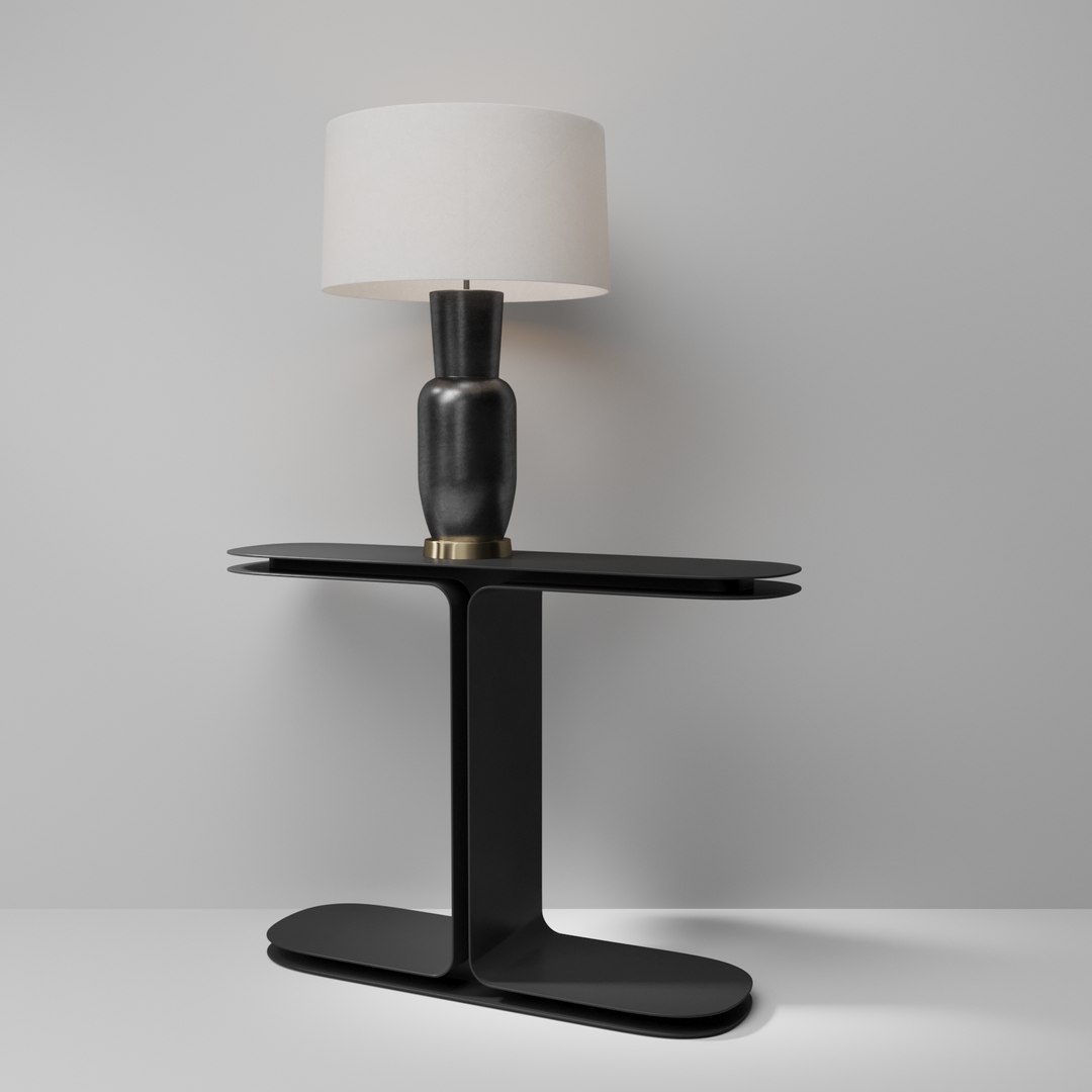 3D Console Lamp Model - TurboSquid 1588783