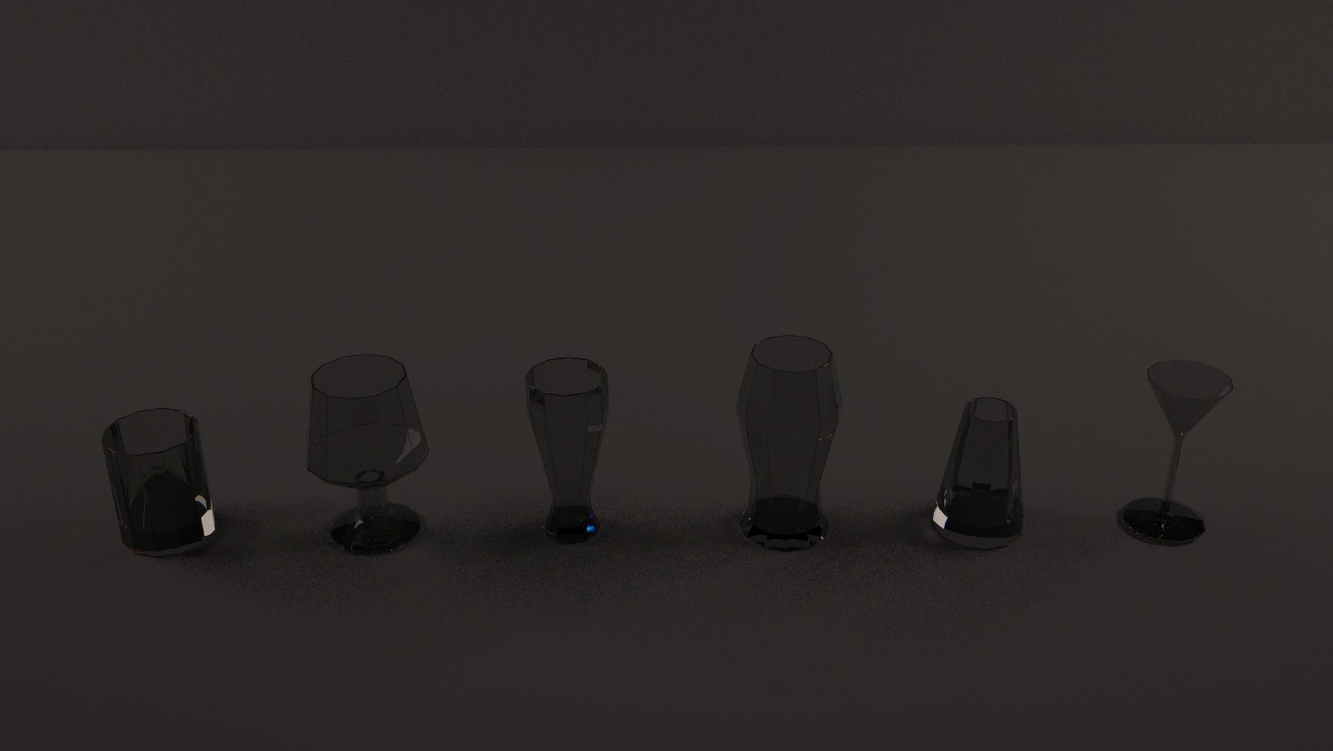 6 Diamond Cups X
