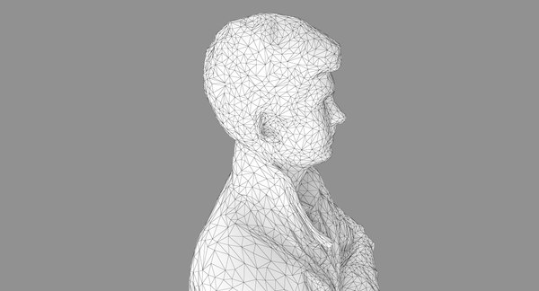human body 3d model