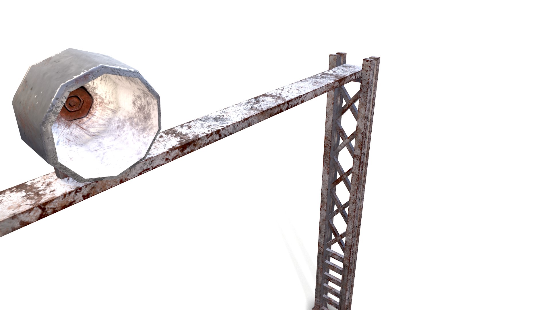 3D Electric Pillar - TurboSquid 1384610