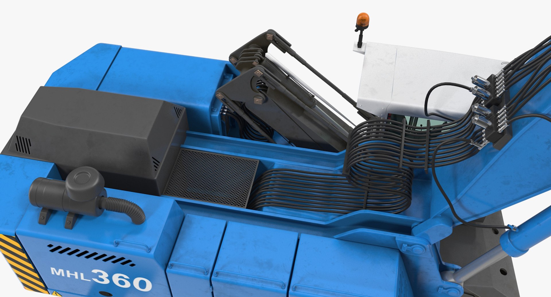 3D grab loader terex fuchs model - TurboSquid 1336132