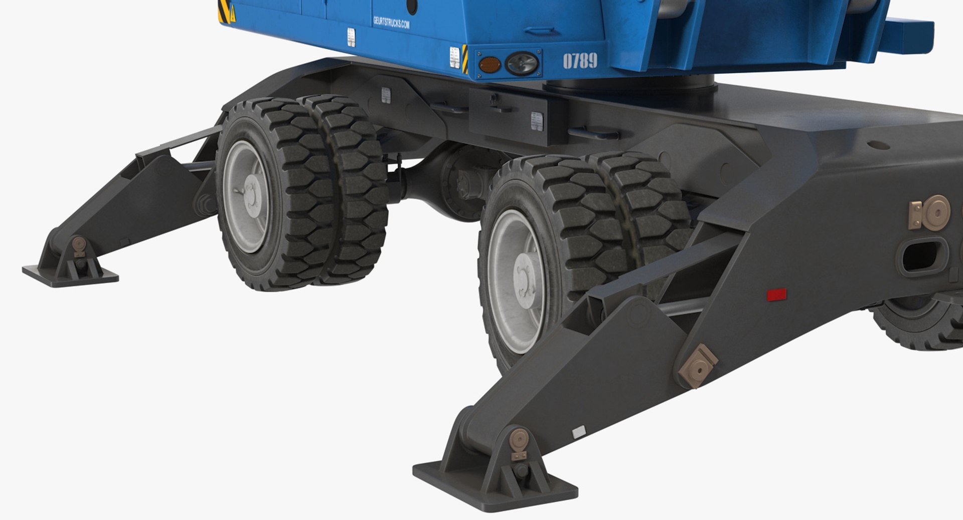 3D grab loader terex fuchs model - TurboSquid 1336132