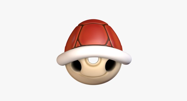 modelo 3d Tortuga Koopa Troopa Shell Rojo Super Mario - TurboSquid 1405540