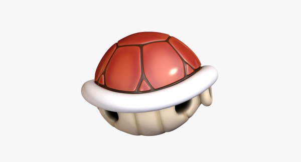 modelo 3d Tortuga Koopa Troopa Shell Rojo Super Mario - TurboSquid 1405540