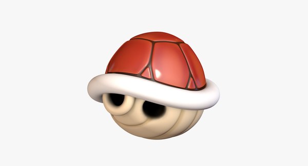 modelo 3d Tortuga Koopa Troopa Shell Rojo Super Mario - TurboSquid 1405540