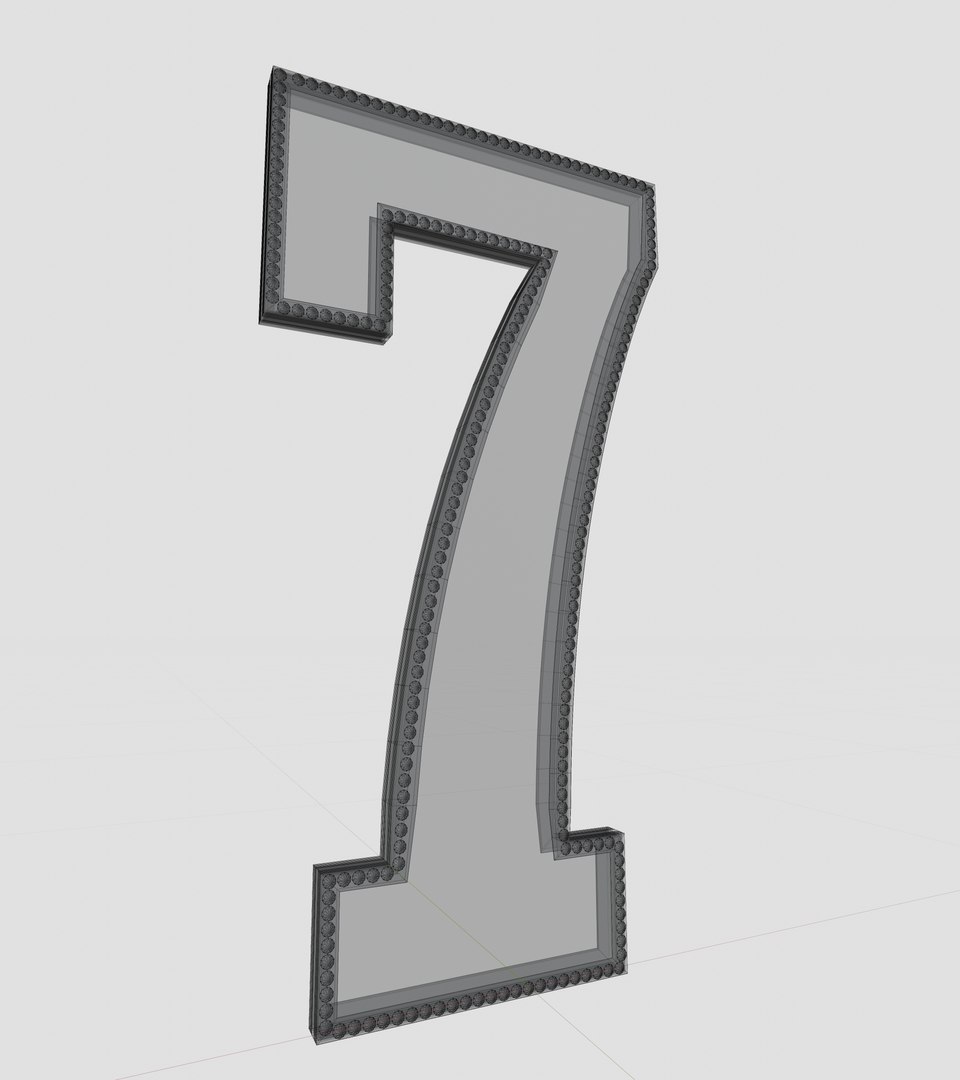 3D Model Solar Panel Number - 7 - TurboSquid 2242472