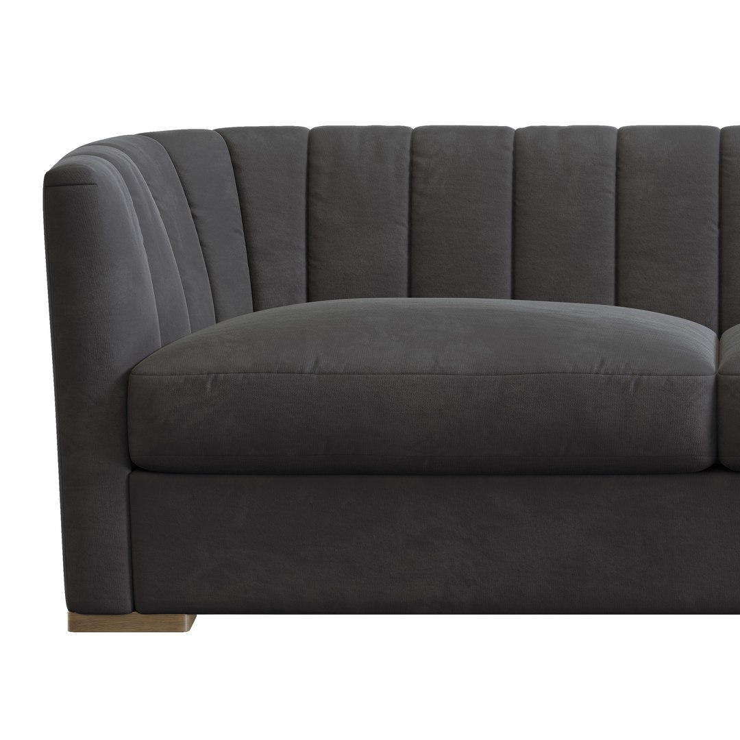 Nate Jeremiah Audrey Sofa Model - TurboSquid 2100607