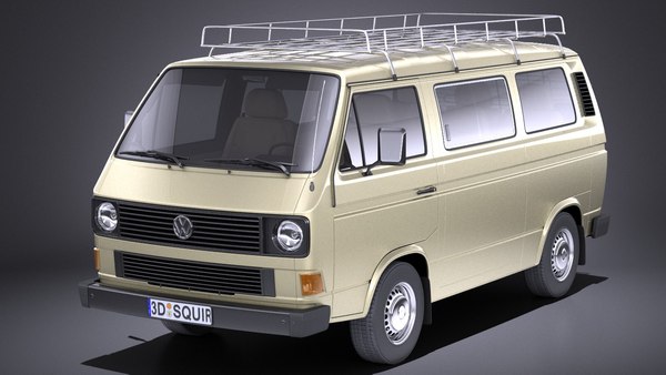 Volkswagen Transporter 3D Models for Download | TurboSquid