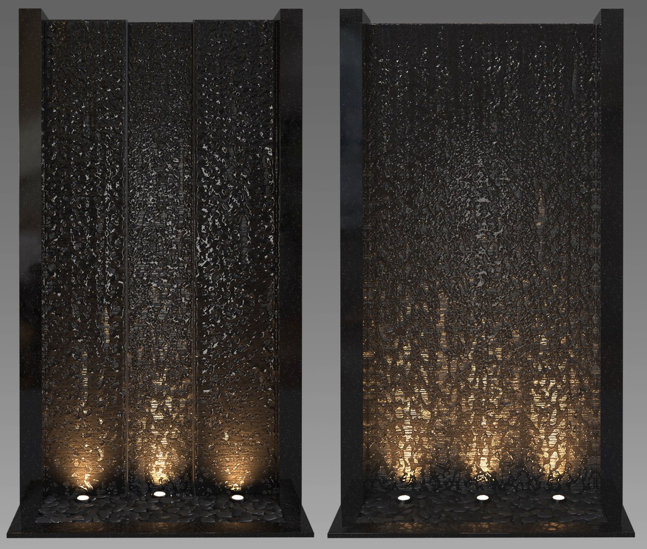 Water Wall 3D Model - TurboSquid 1899245
