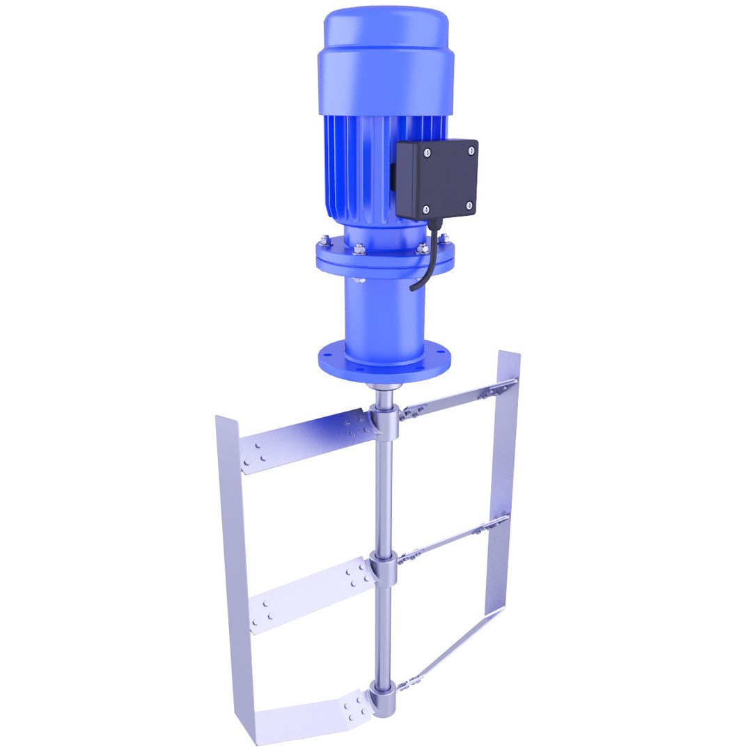 Industrial Mixer Agitator 2 3D model - TurboSquid 2098242