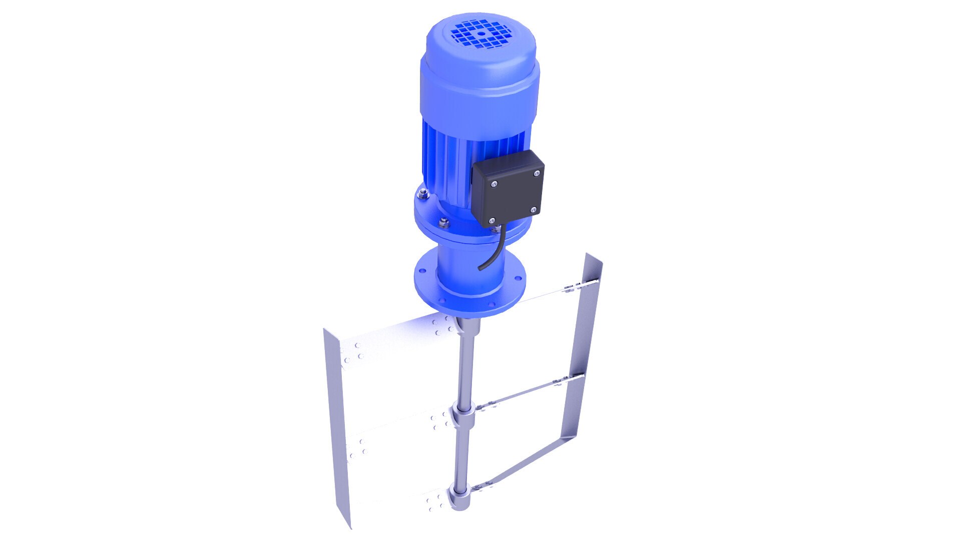 Industrial Mixer Agitator 2 3D model - TurboSquid 2098242