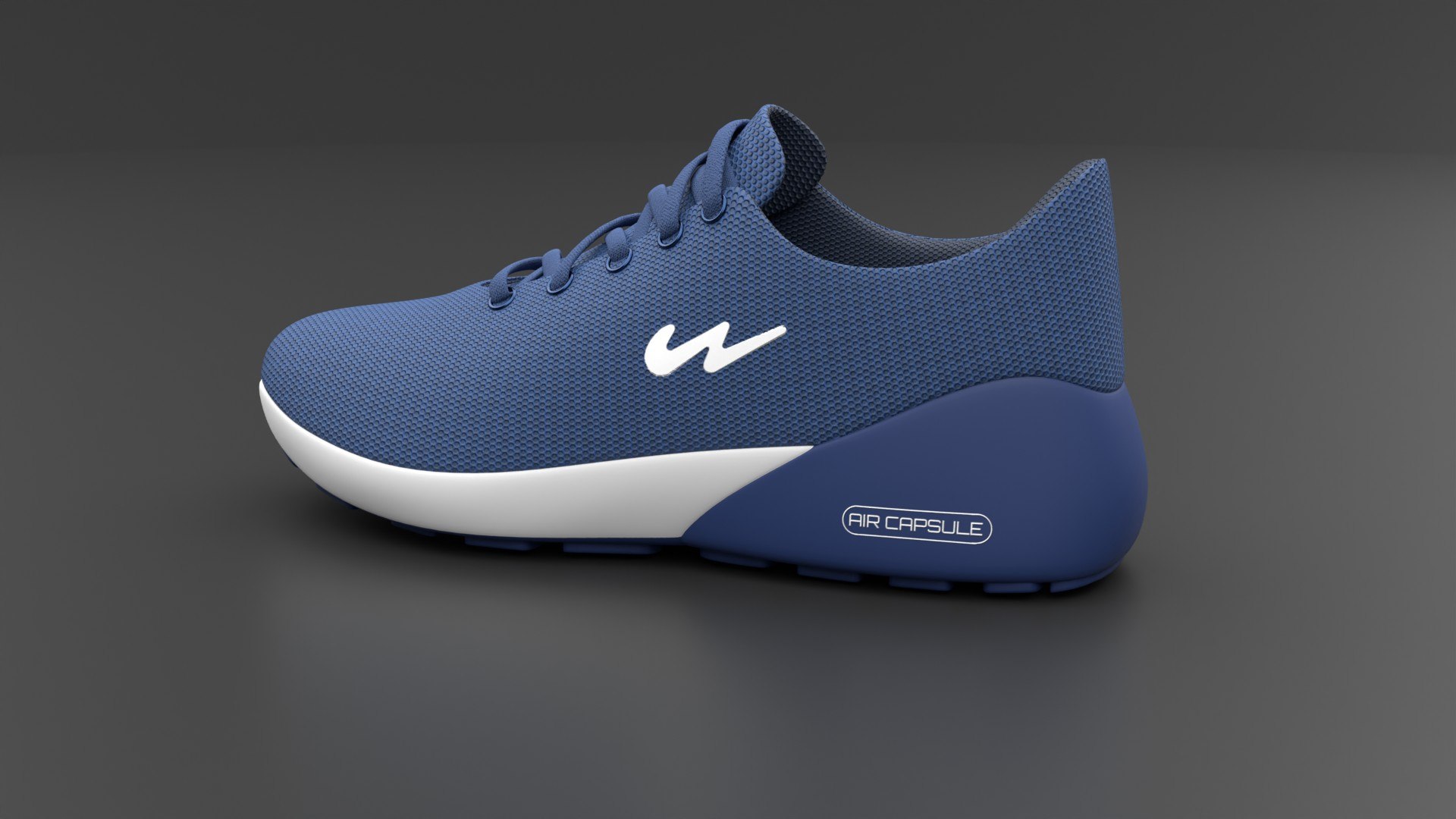 3D Campus Running Shoes Model - TurboSquid 2100313