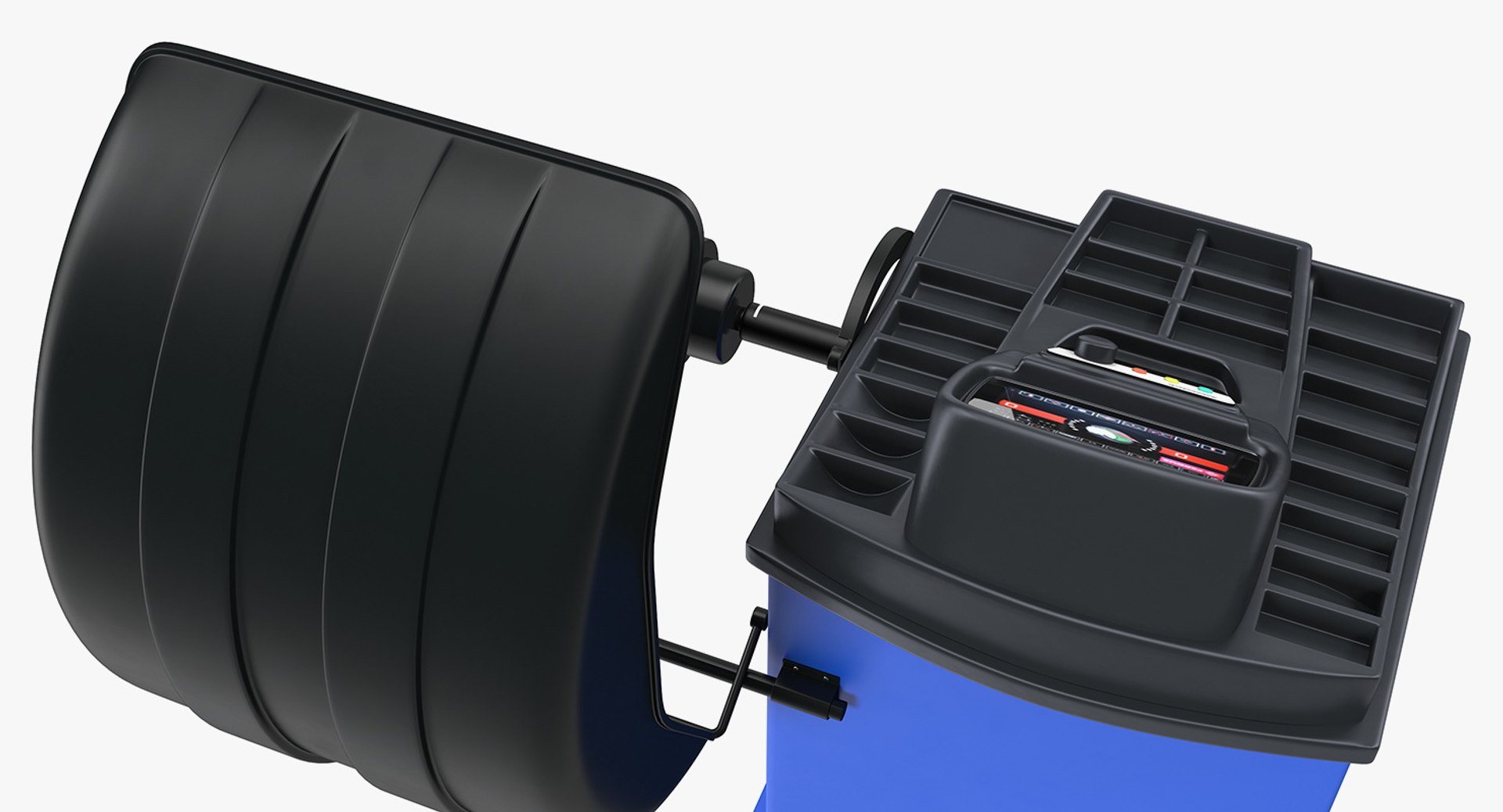 3D Model Automatic Wheel Balancer Automotech - TurboSquid 1422197
