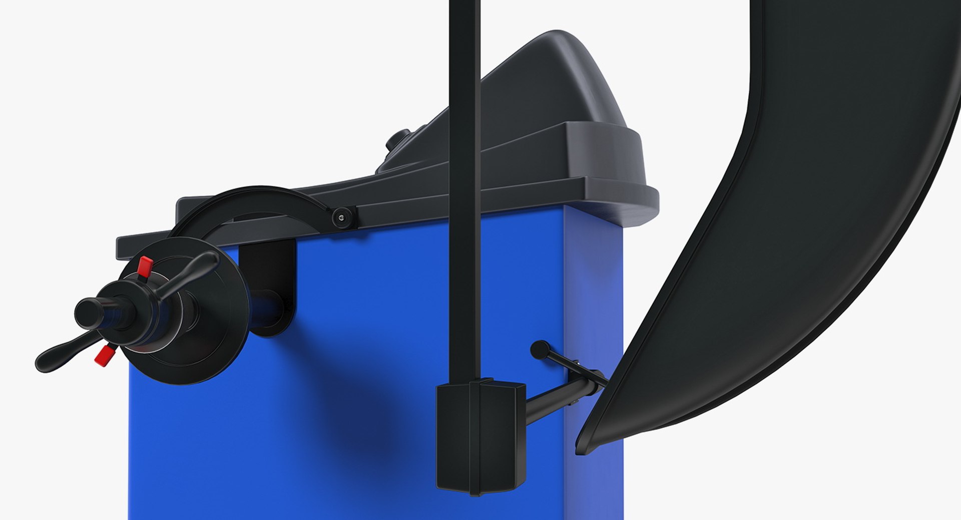 3D Model Automatic Wheel Balancer Automotech - TurboSquid 1422197
