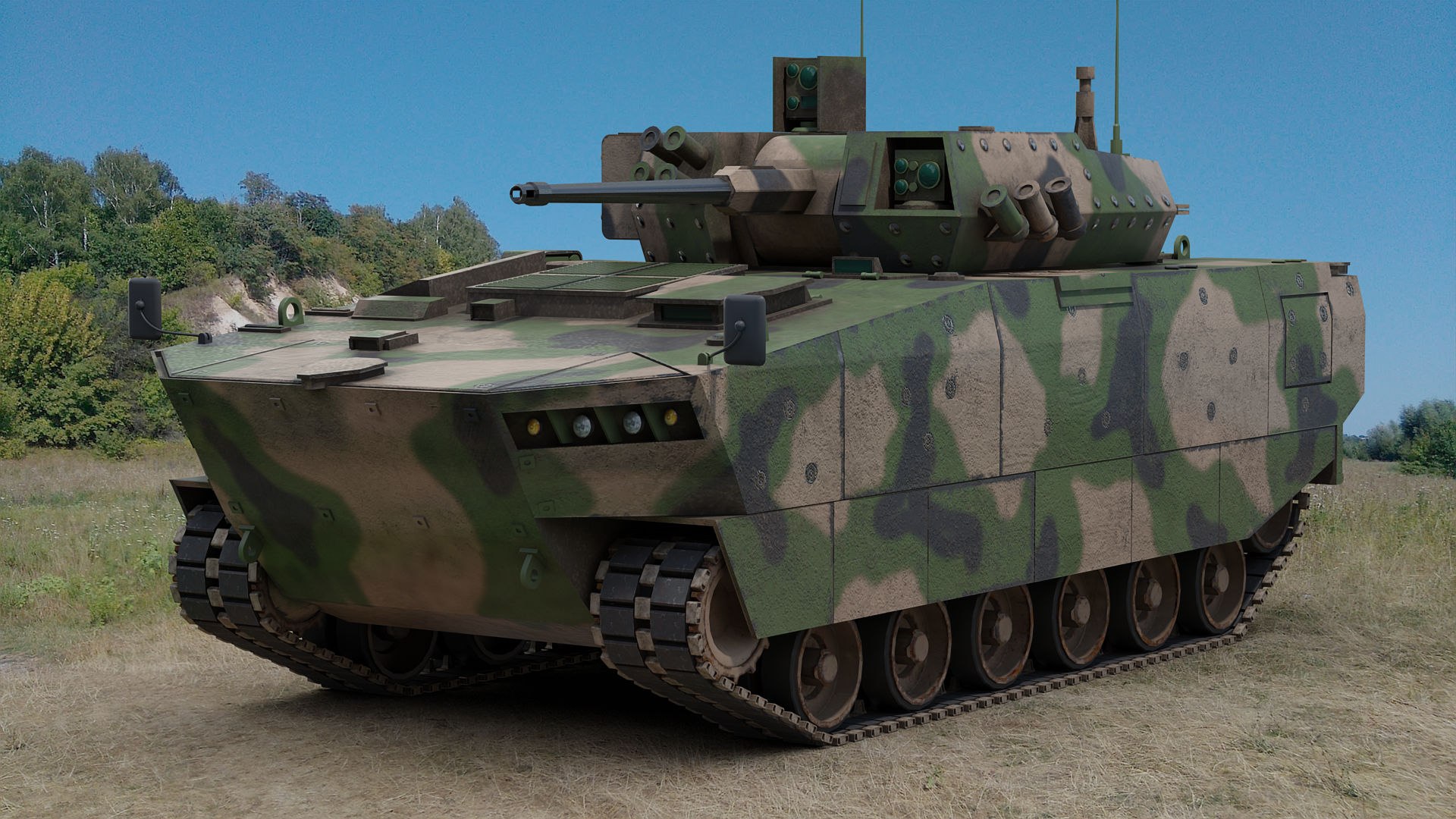 Polish Borsuk IFV Model - TurboSquid 2185291
