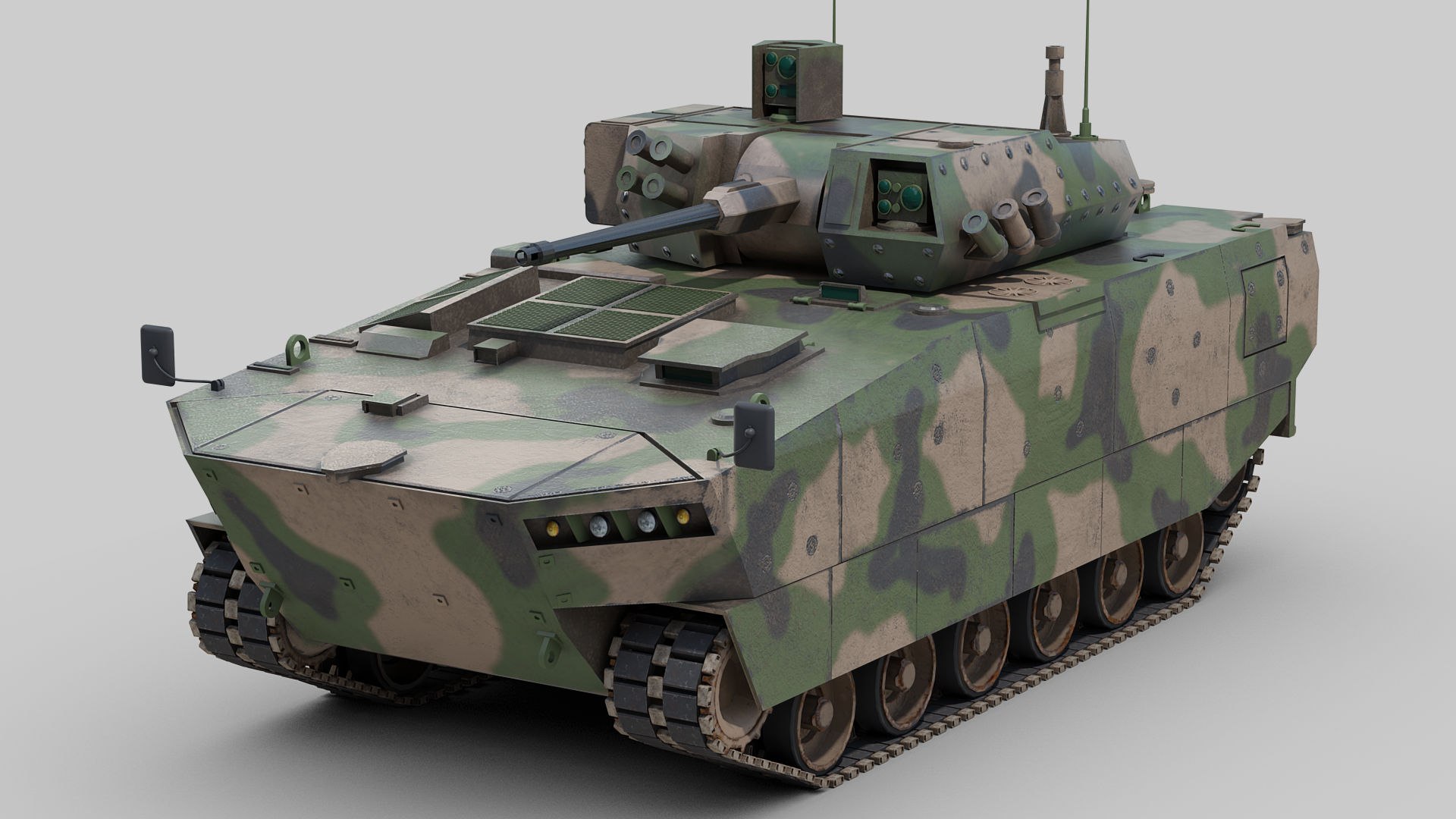 Polish Borsuk IFV Model - TurboSquid 2185291