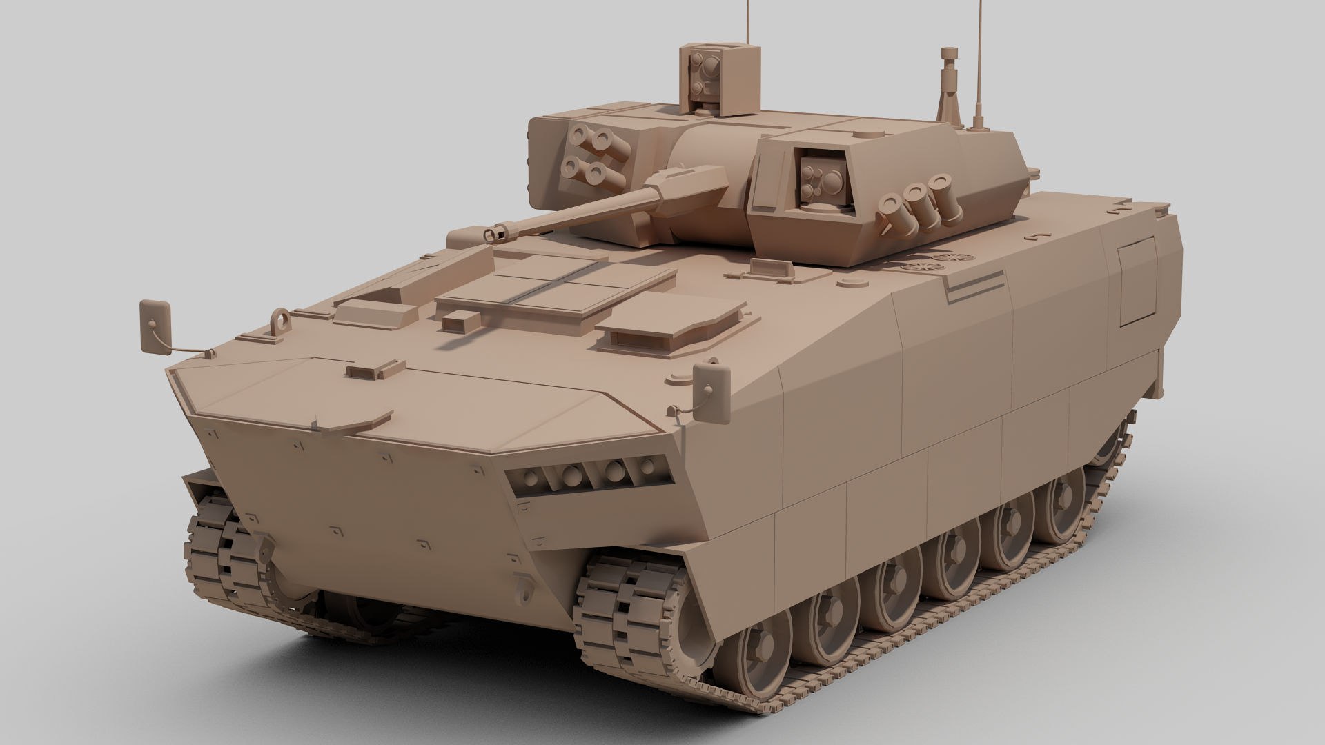 Polish Borsuk IFV Model - TurboSquid 2185291