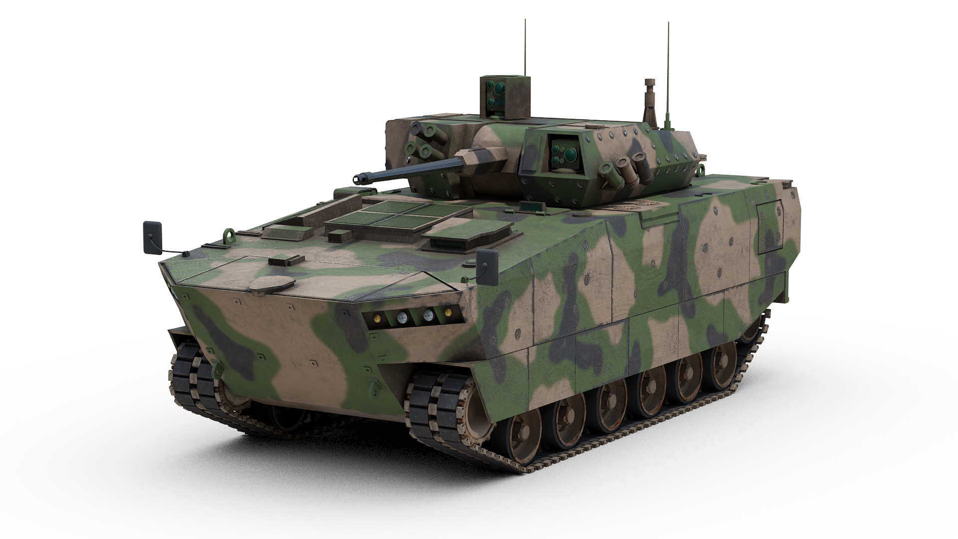 Polish Borsuk IFV Model - TurboSquid 2185291