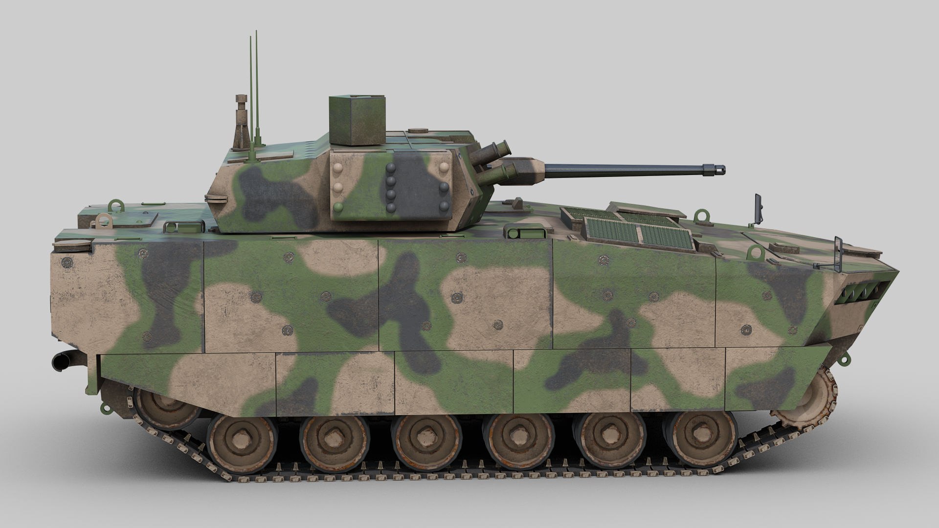 Polish Borsuk IFV Model - TurboSquid 2185291