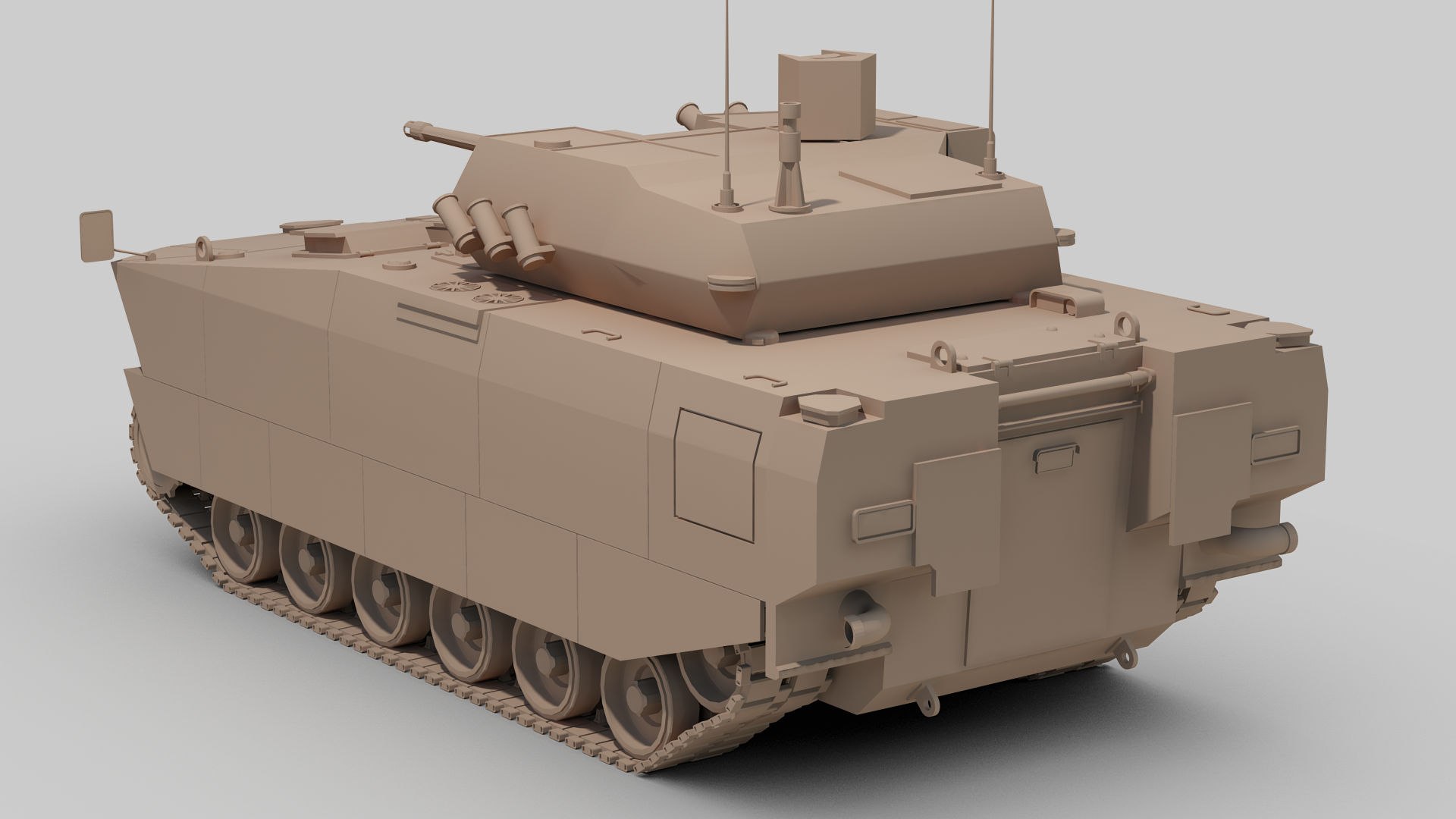 Polish Borsuk IFV Model - TurboSquid 2185291