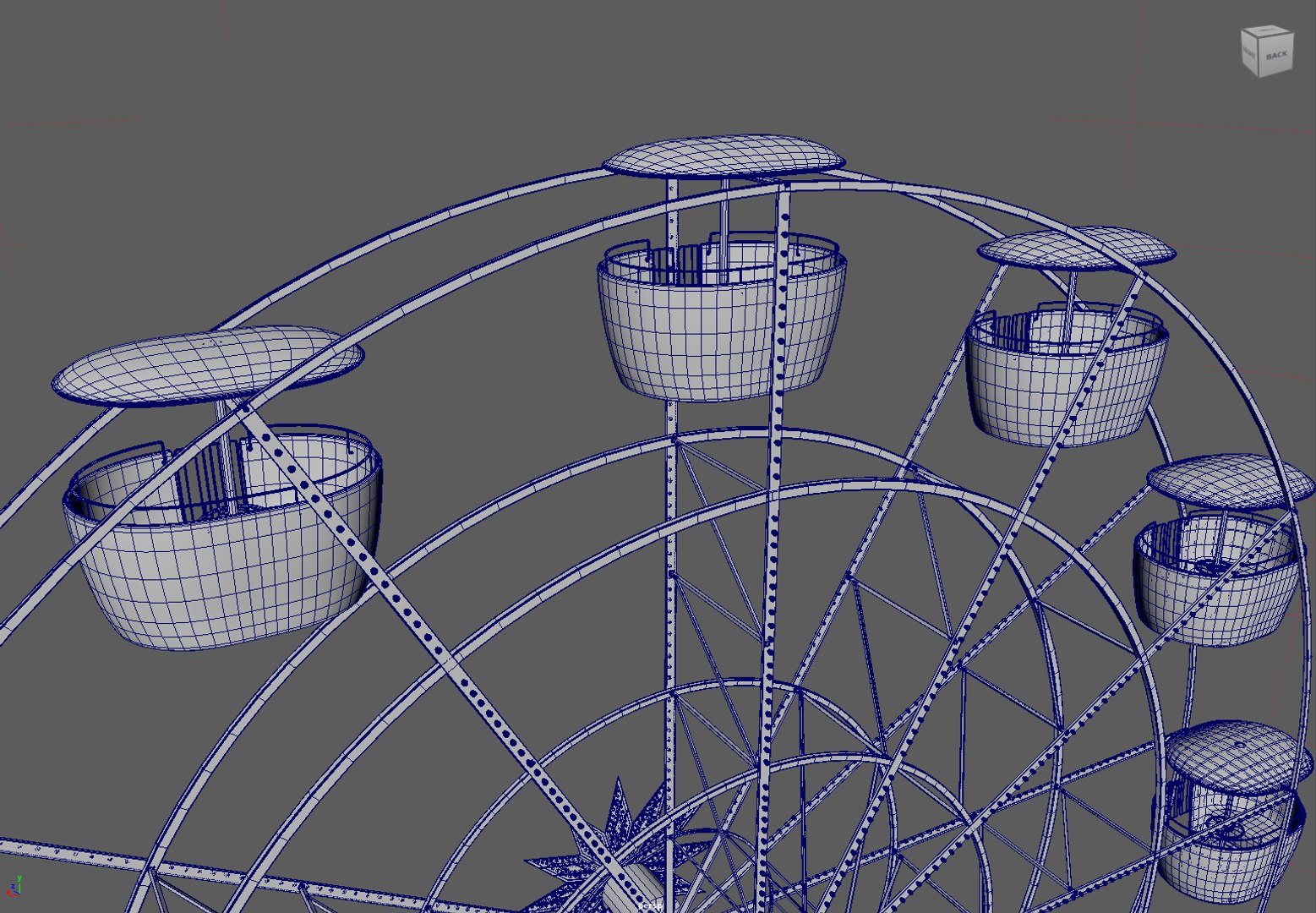 Ferris Wheel 3D Model - TurboSquid 2111649