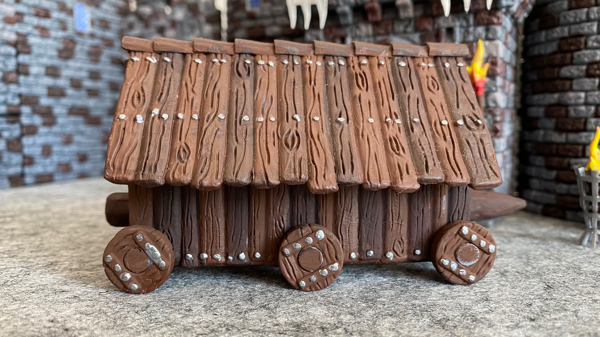 Siege Machine Medieval Gate Ram 3D Model - TurboSquid 2320172