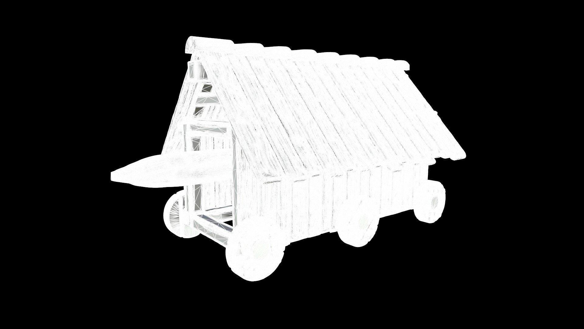 Siege Machine Medieval Gate Ram 3D Model - TurboSquid 2320172