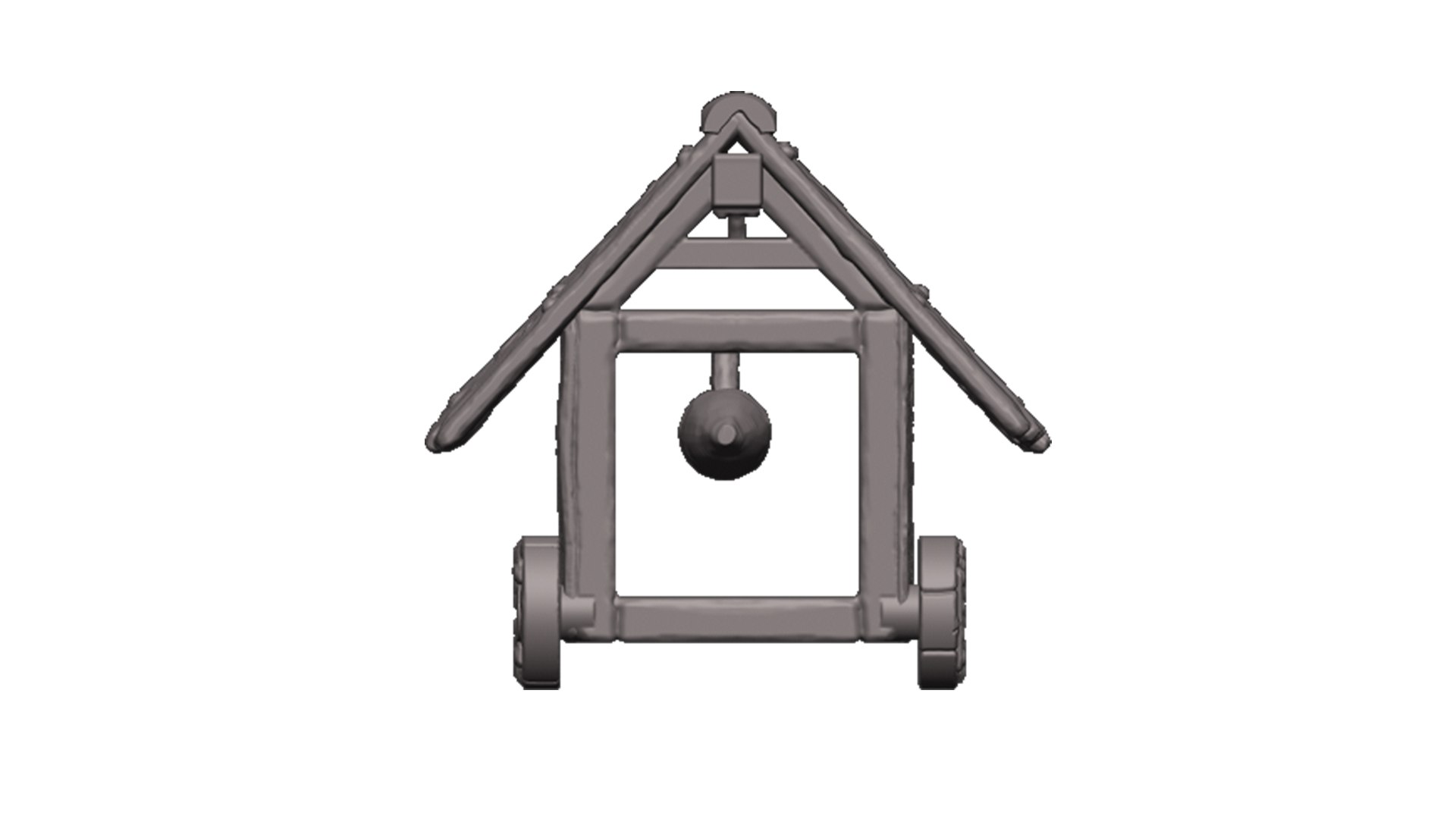 Siege Machine Medieval Gate Ram 3D Model - TurboSquid 2320172