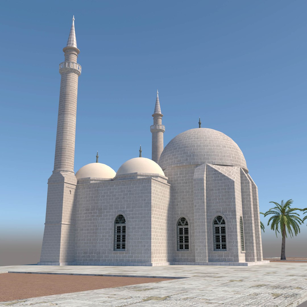 Old Mosque 3D Model - TurboSquid 1326499