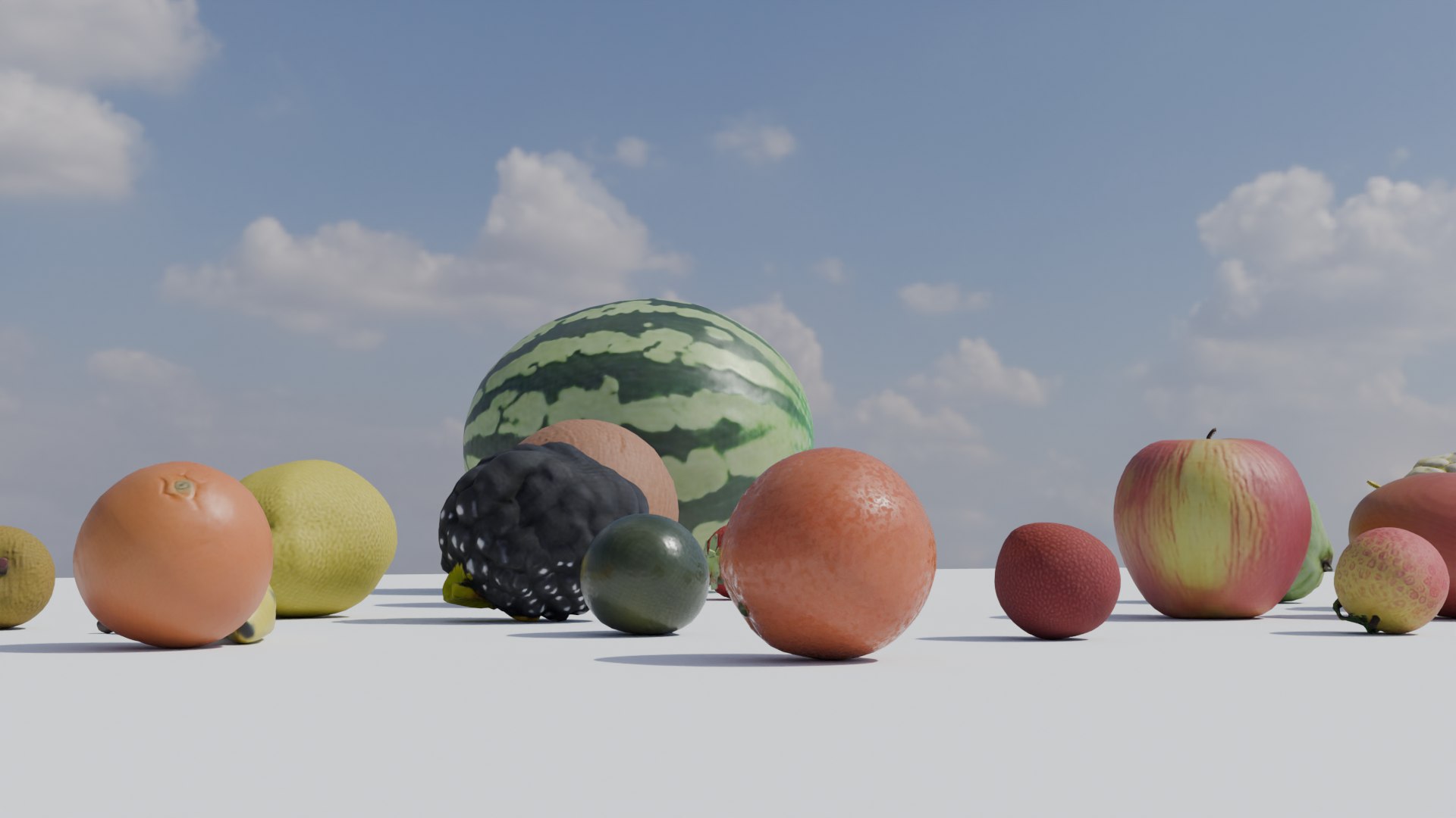Fruitful Delights 3D Collection 3D Model - TurboSquid 2213164