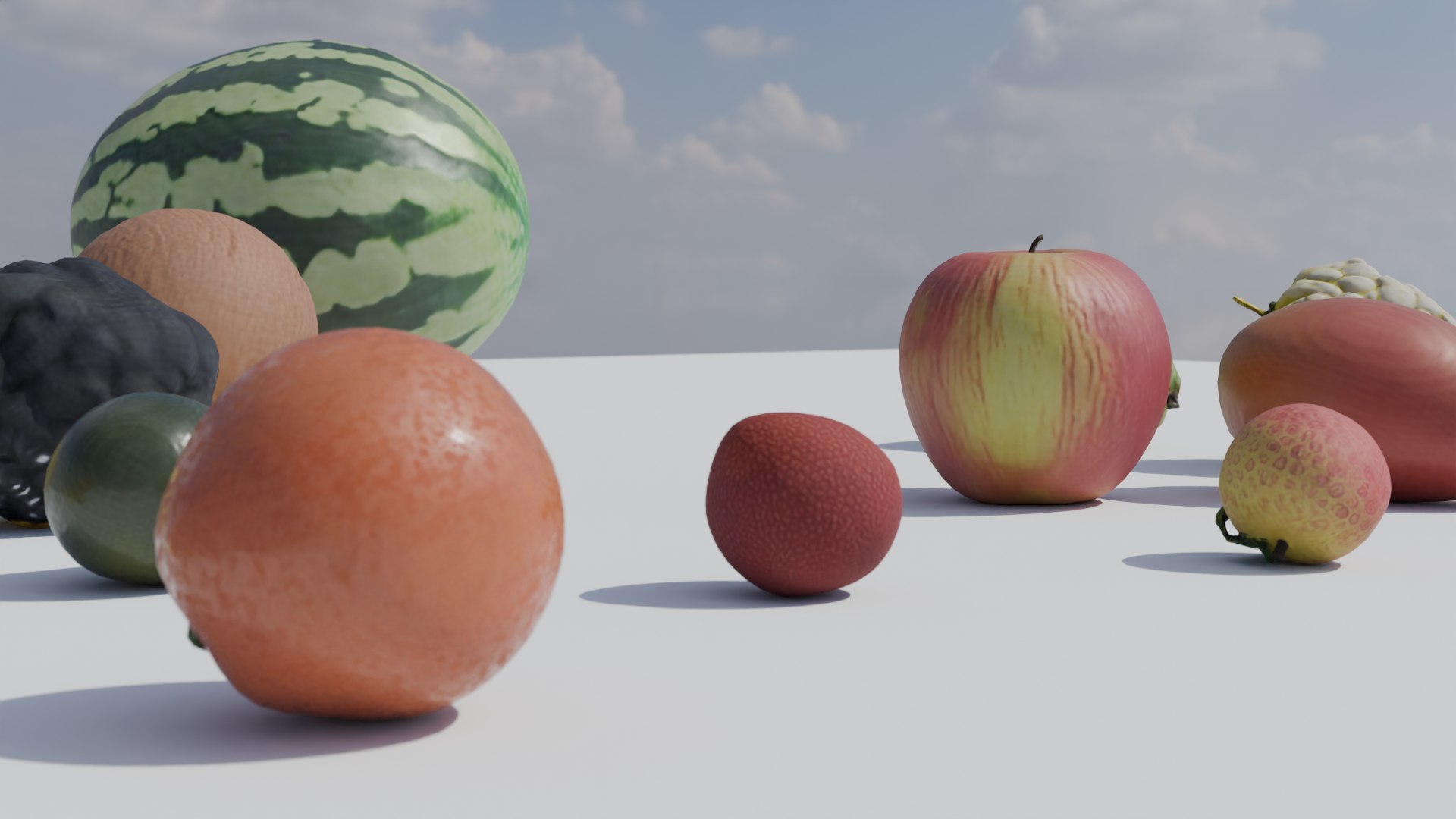 Fruitful Delights 3D Collection 3D Model - TurboSquid 2213164