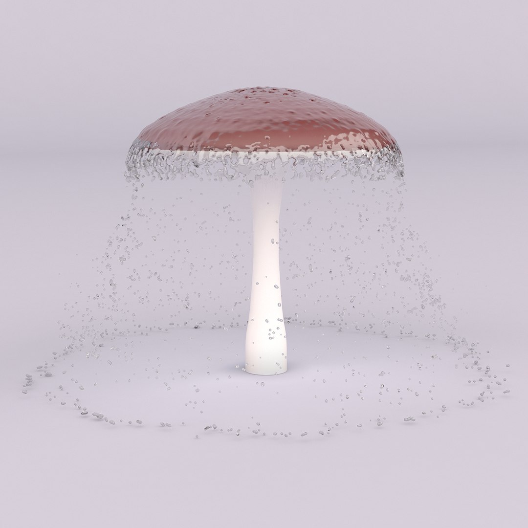 3d Max Mushroom Swimming Pools