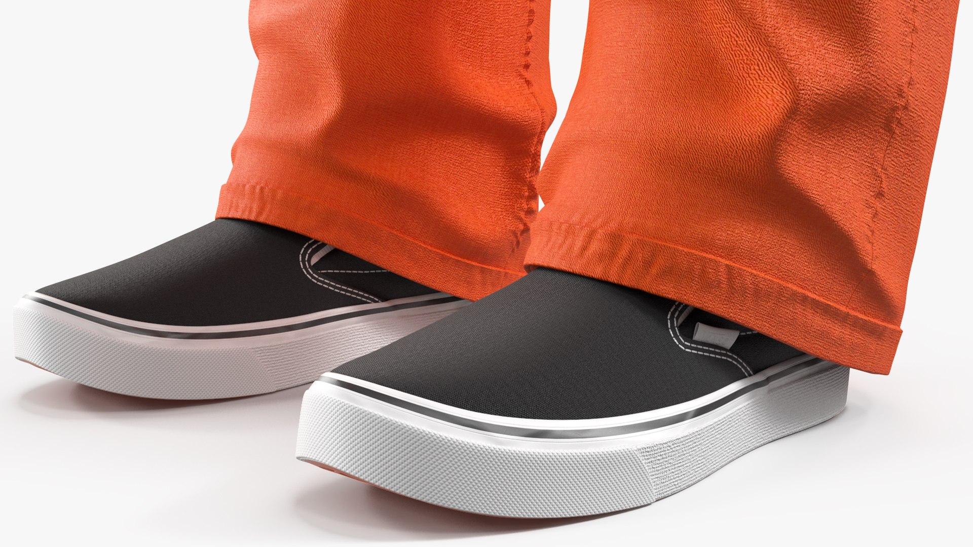 3D Black Male Prisoner A-Pose - TurboSquid 2363217