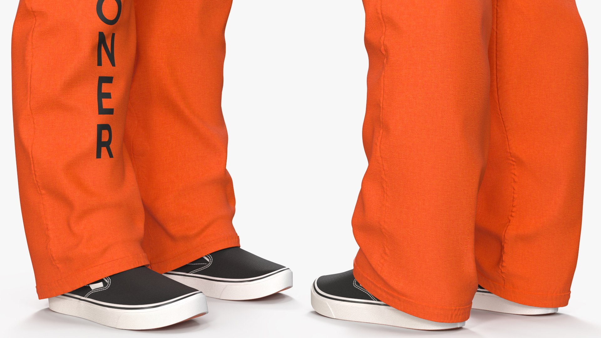 3D Black Male Prisoner A-Pose - TurboSquid 2363217