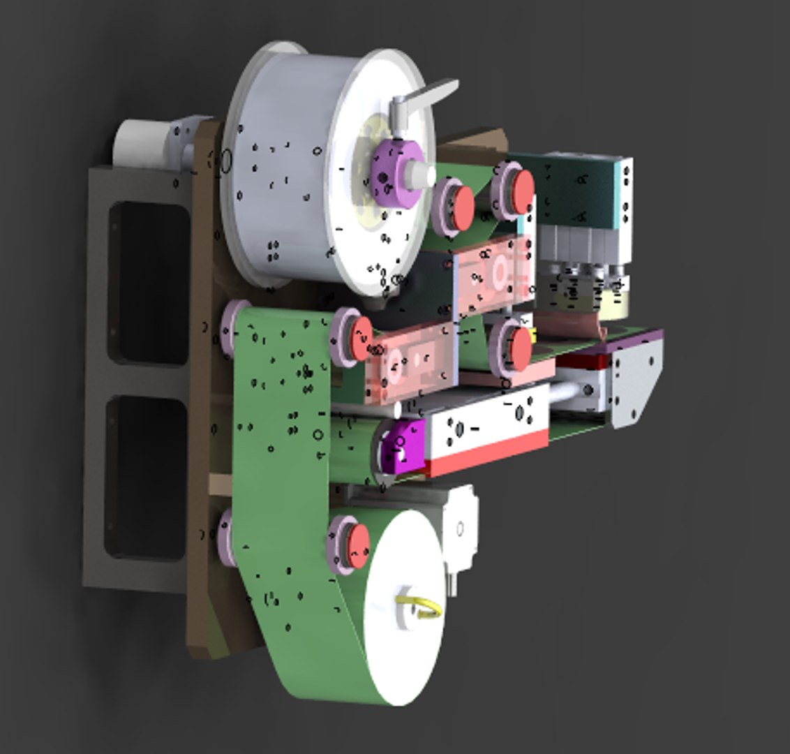 3D Model Laminating Machine Separate Module - TurboSquid 1223783