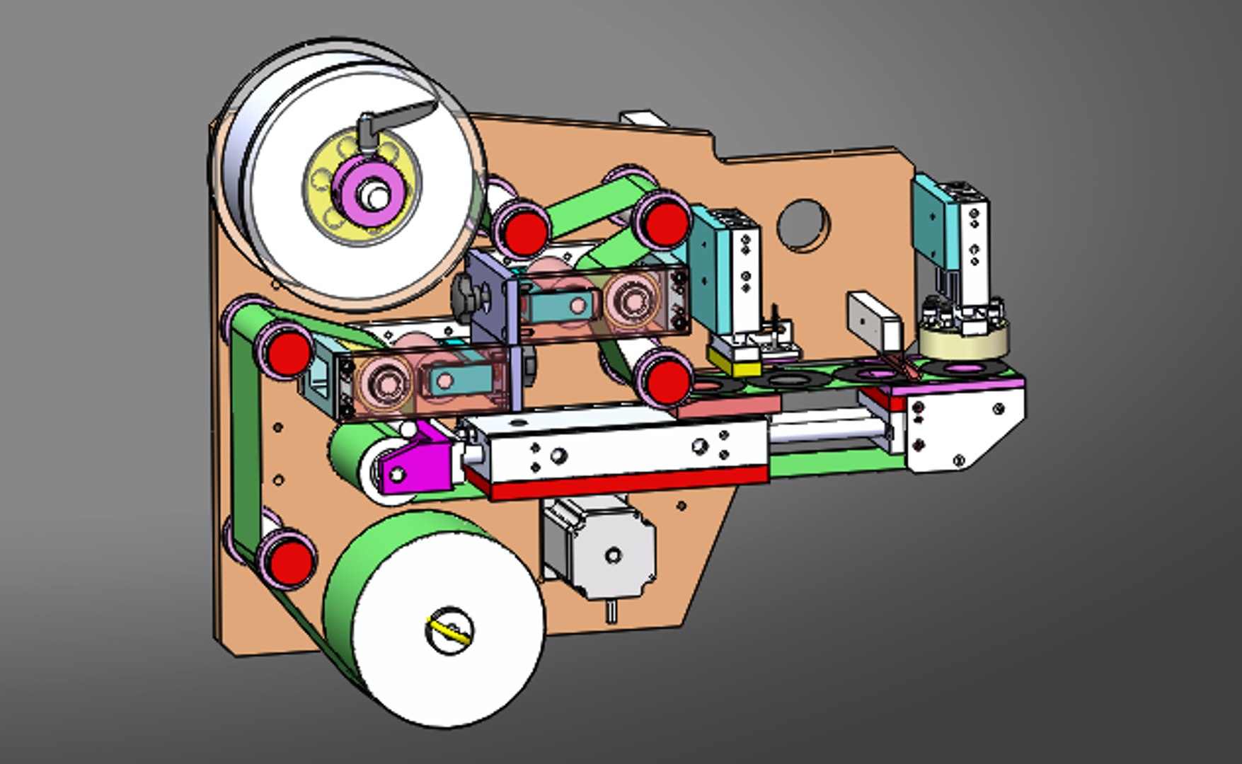 3D Model Laminating Machine Separate Module - TurboSquid 1223783
