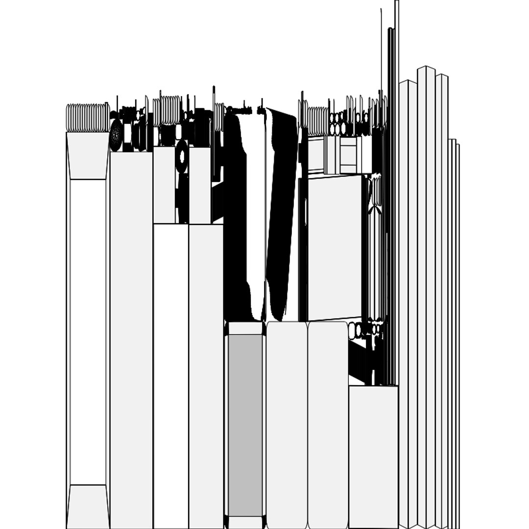 3D High Poly Kiosk 3D Model Blender FBX OBJ Editable Screen Motion ...