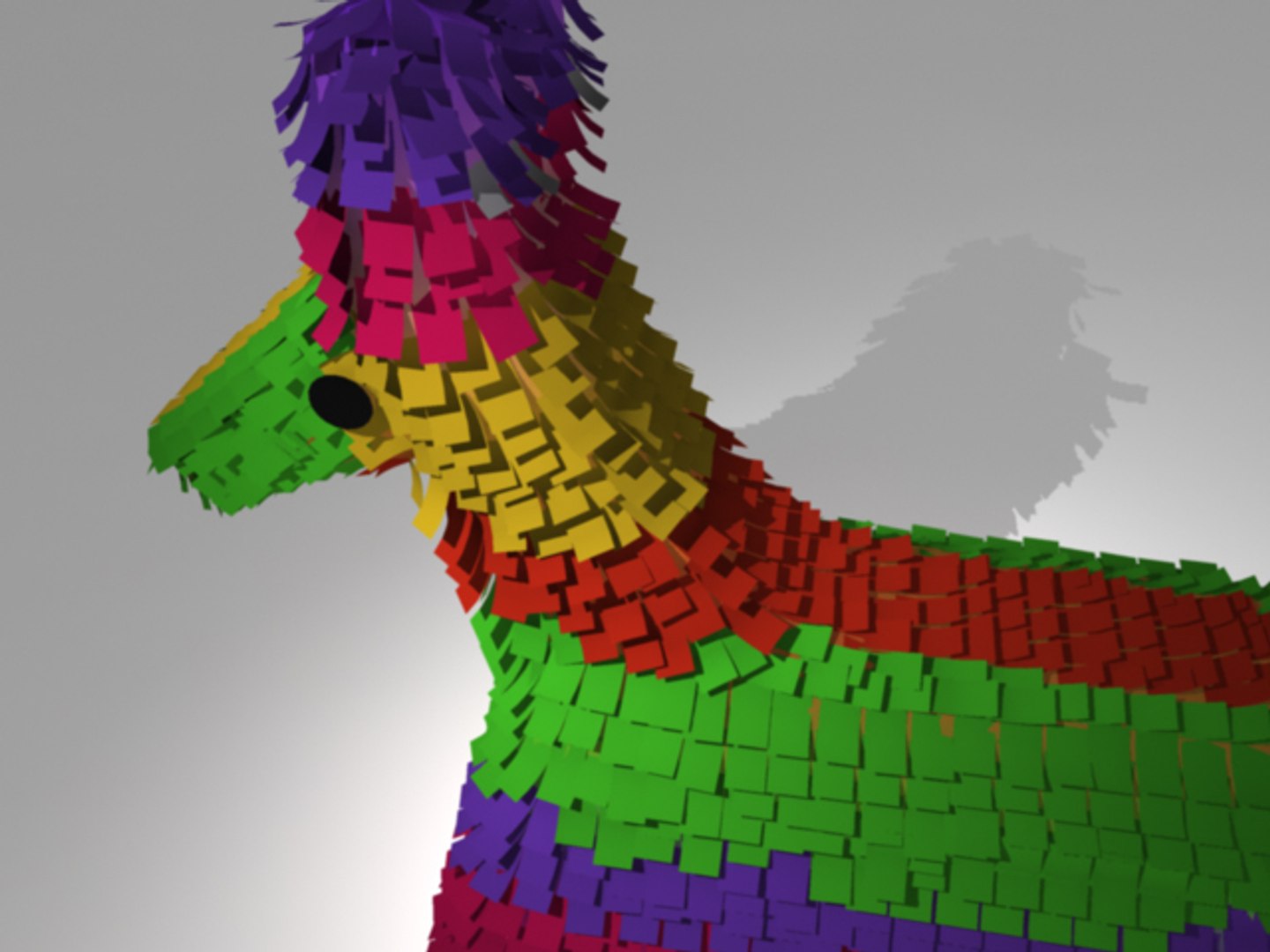 3d pinata traditional mexican