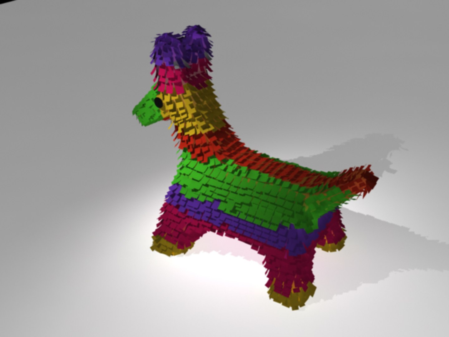 3d pinata traditional mexican