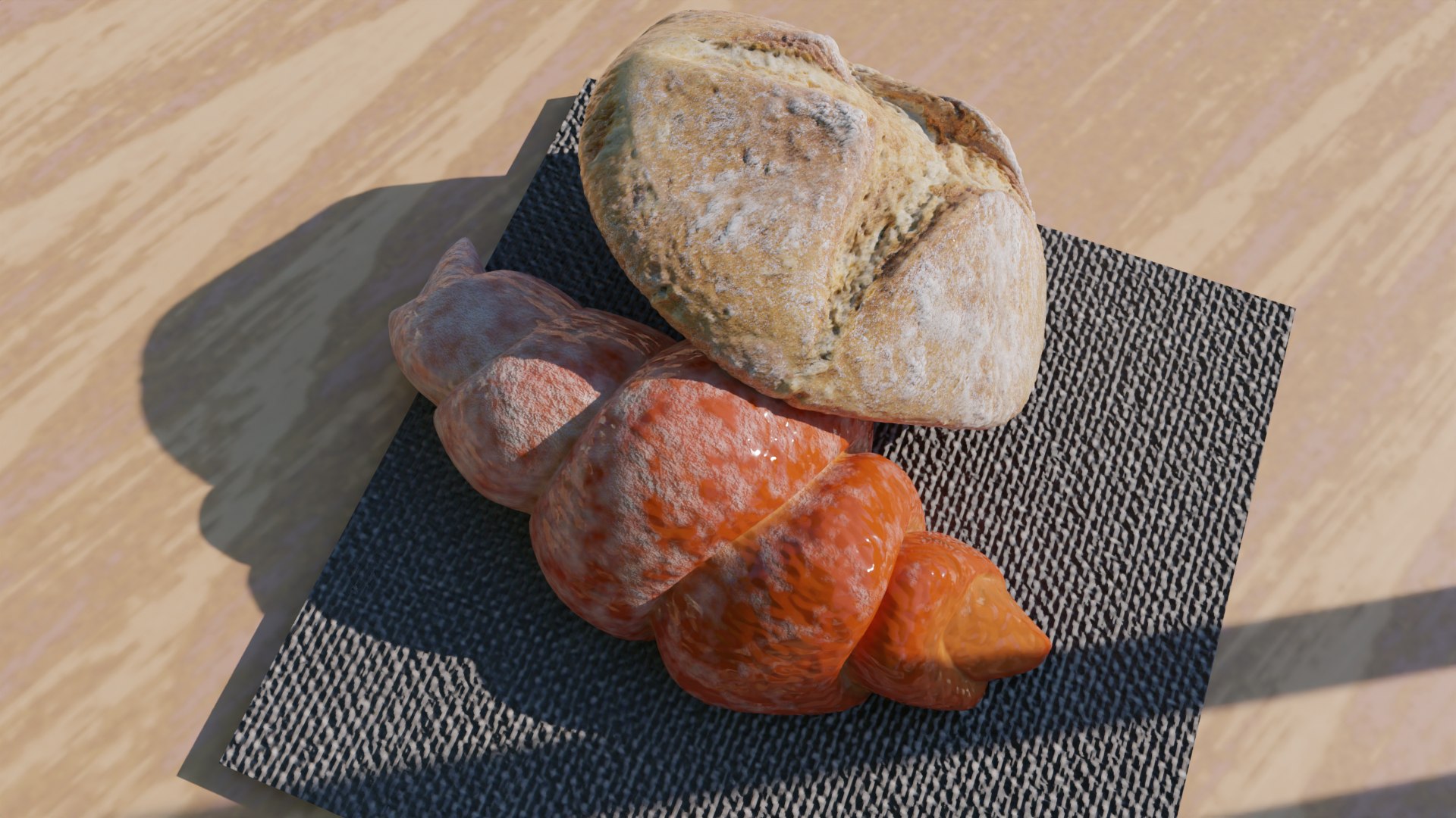 3D Breads Model - TurboSquid 2002408