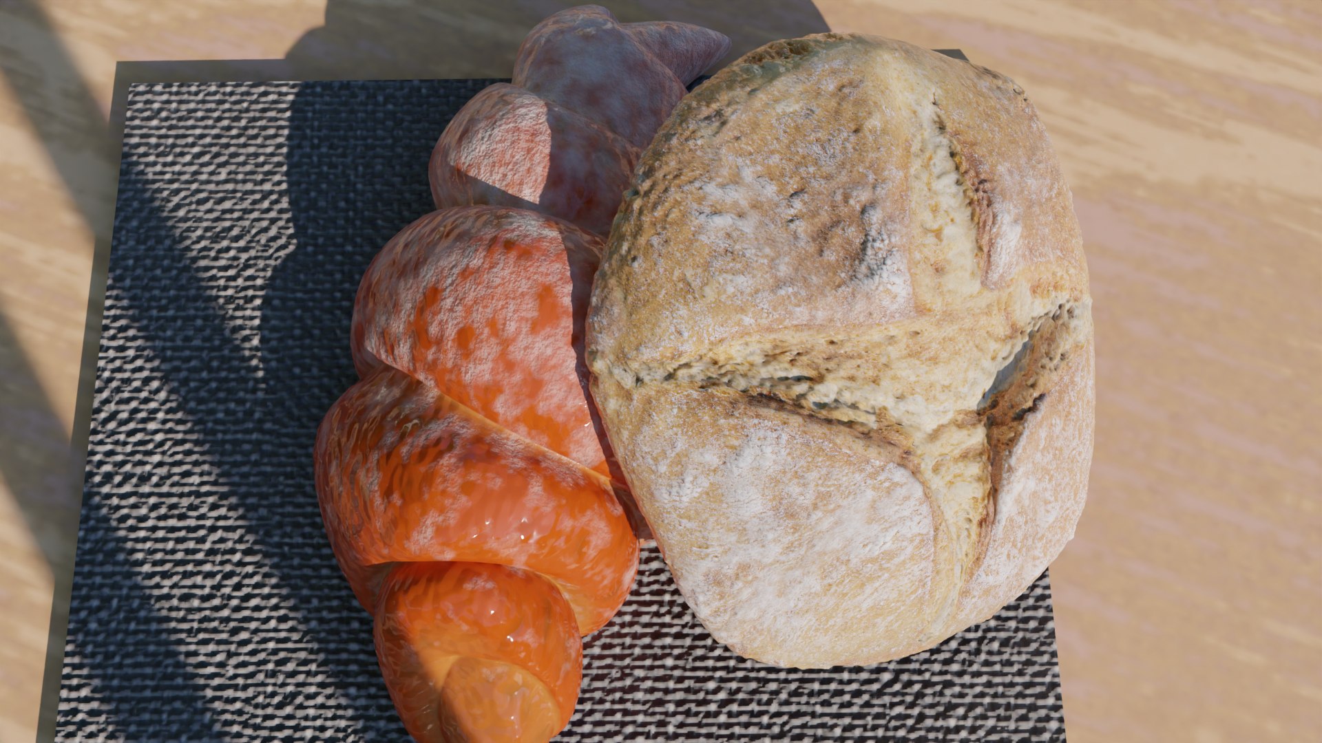 3D Breads Model - TurboSquid 2002408