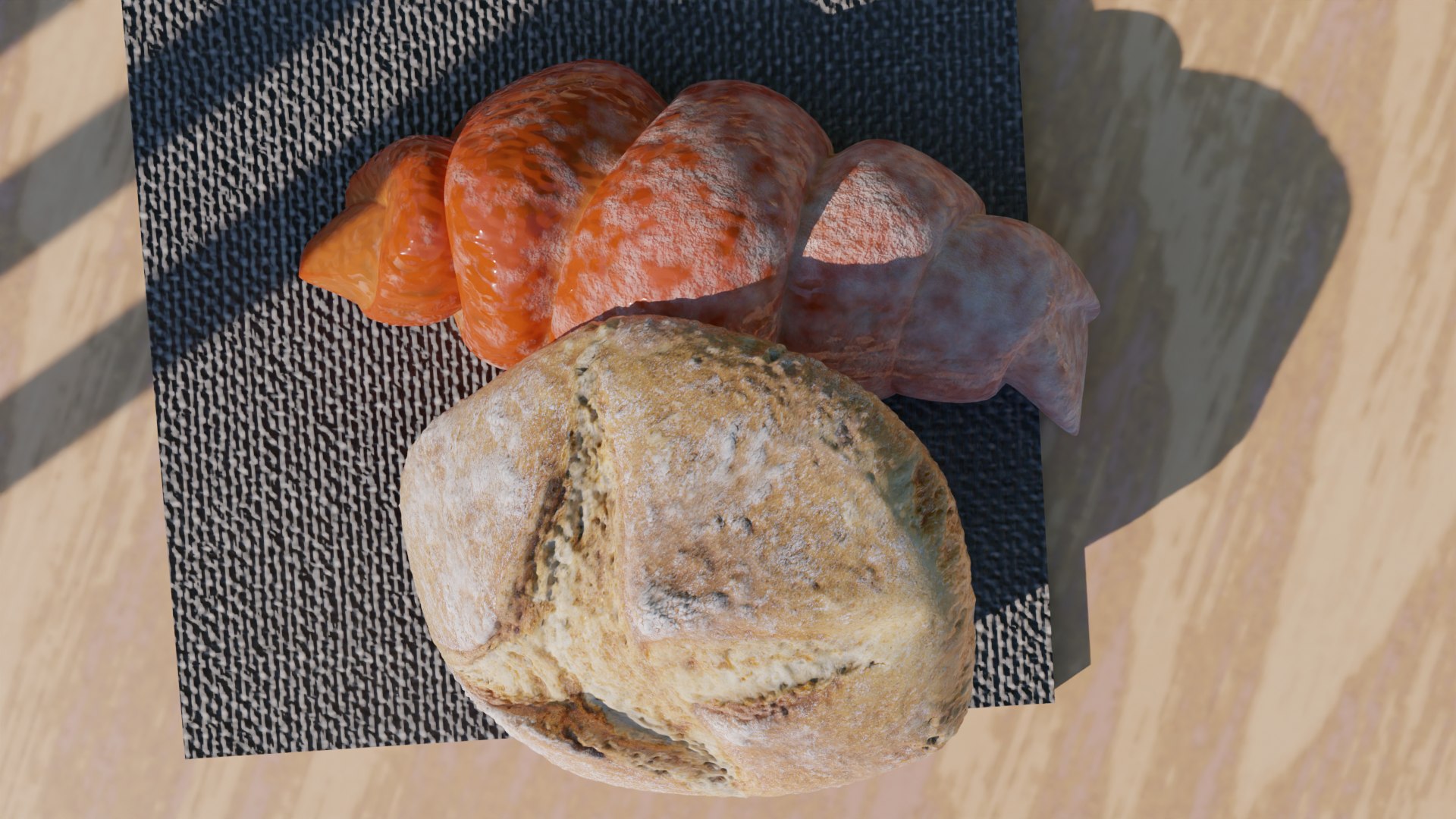 3D Breads Model - TurboSquid 2002408