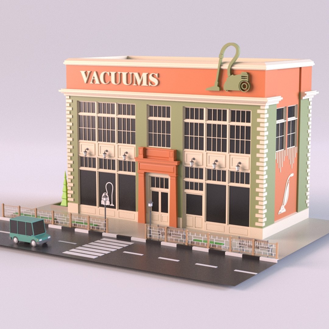 Vacuum Shop 01 3D - TurboSquid 1633286