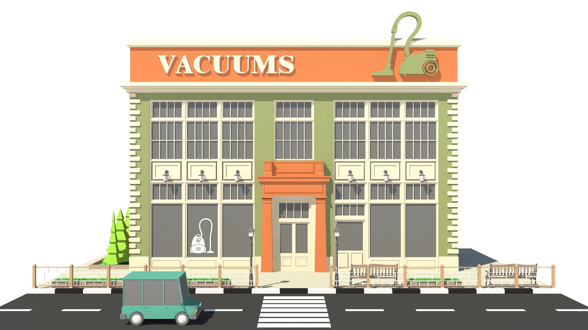 Vacuum Shop 01 3D - TurboSquid 1633286