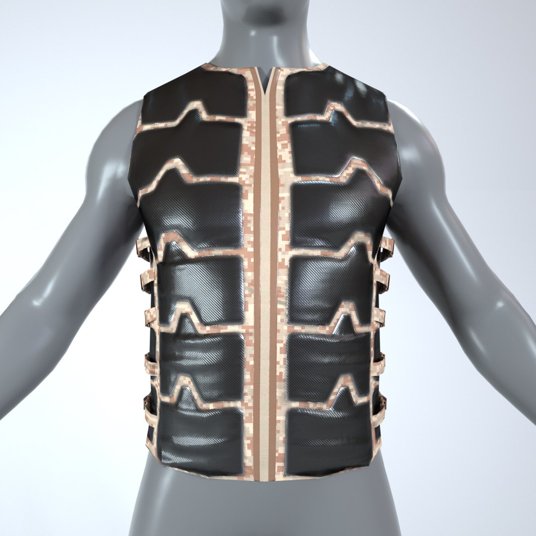 3D Cyber Armor - TurboSquid 1277898