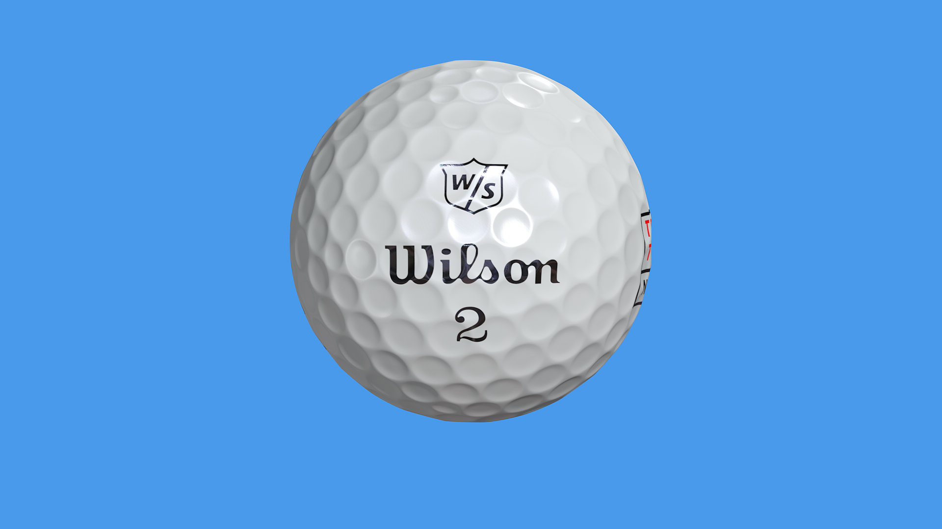 Wilson Staff Golf Ball 8K 3D - TurboSquid 2106417