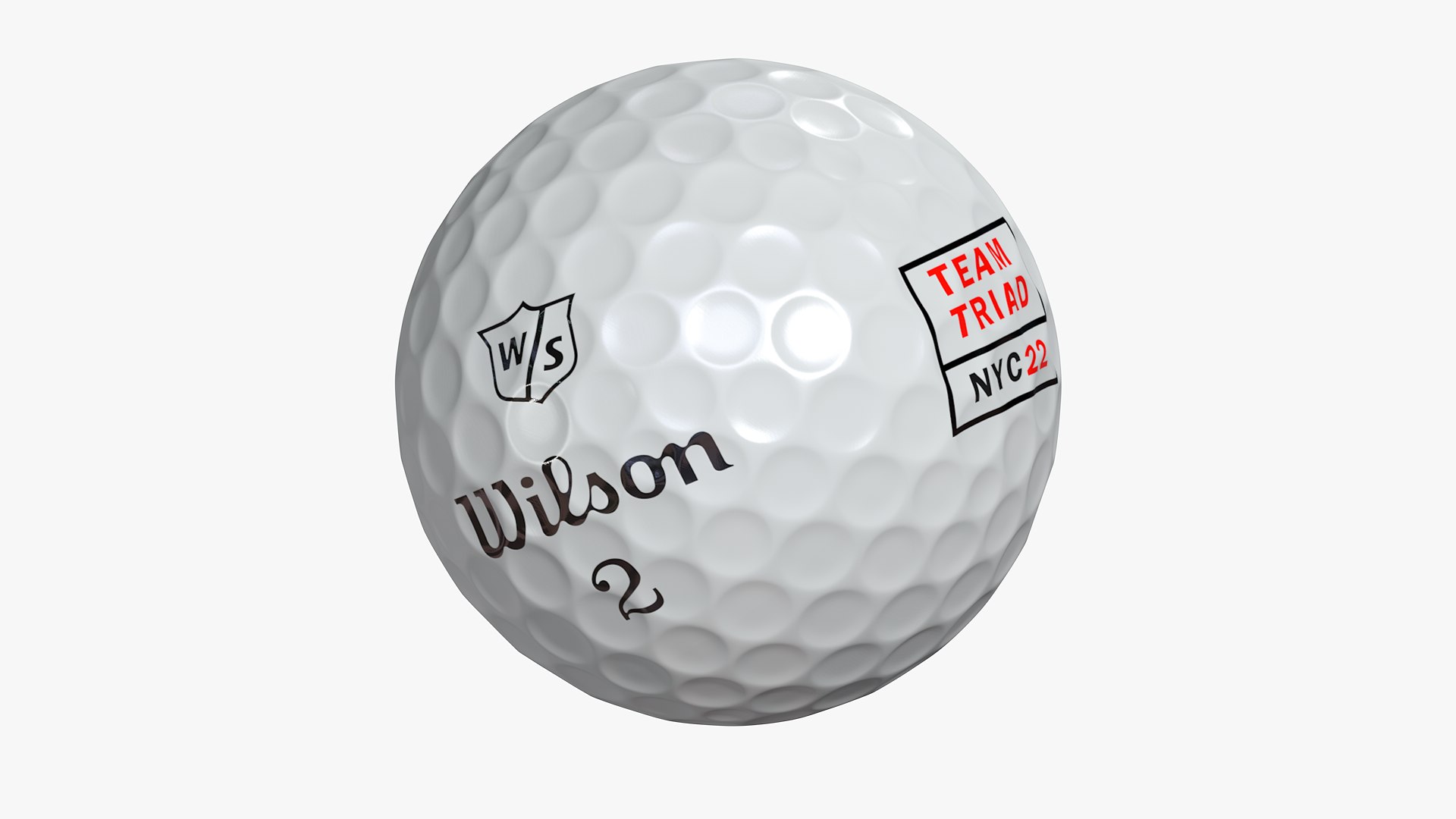 Wilson Staff Golf Ball 8K 3D - TurboSquid 2106417