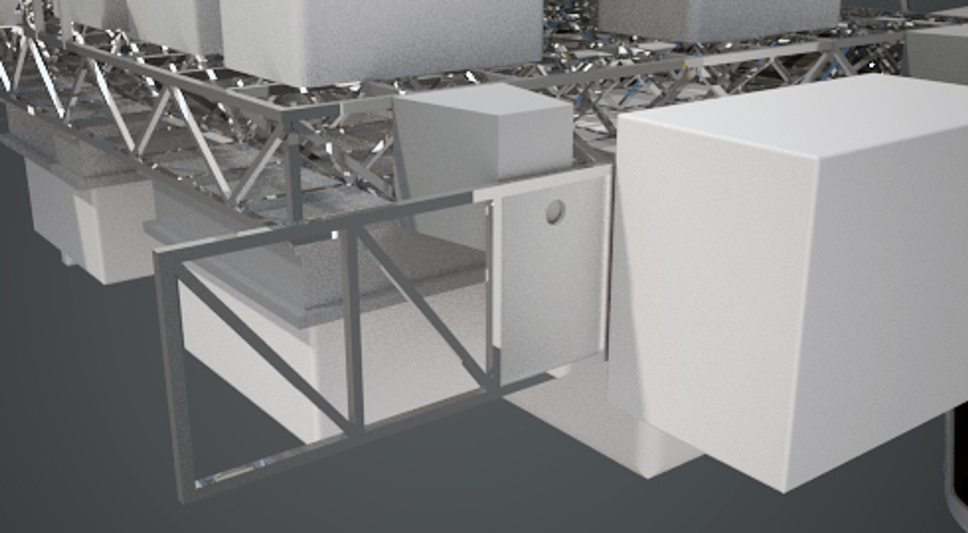 The Axiom Space Station Assembly. 3D model - TurboSquid 1930330