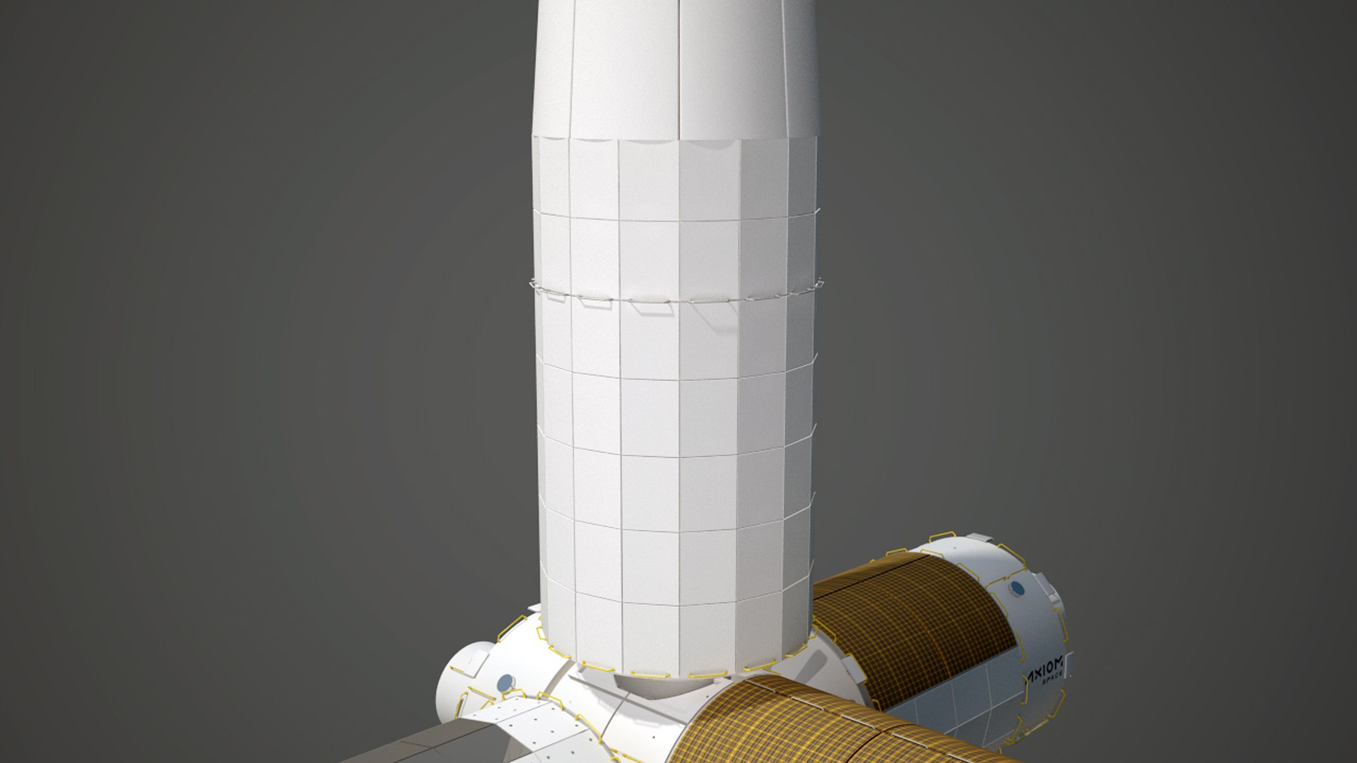 The Axiom Space Station Assembly. 3D model - TurboSquid 1930330